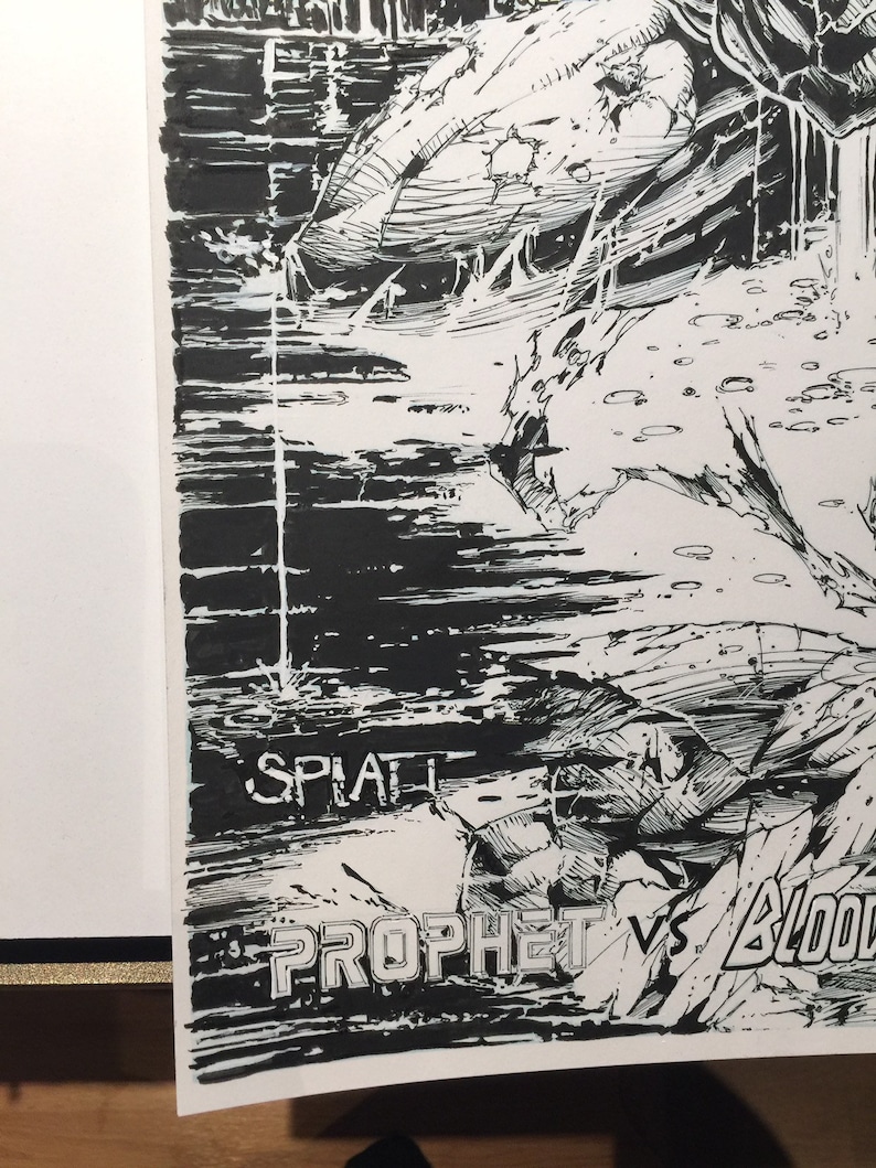 Comic Page, Comic Art,recreation, Image Comics, Prophet, Stephen Platt ...