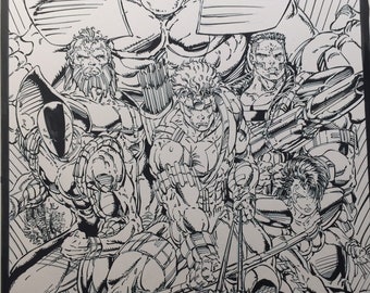 Rob Liefeld Art - Etsy