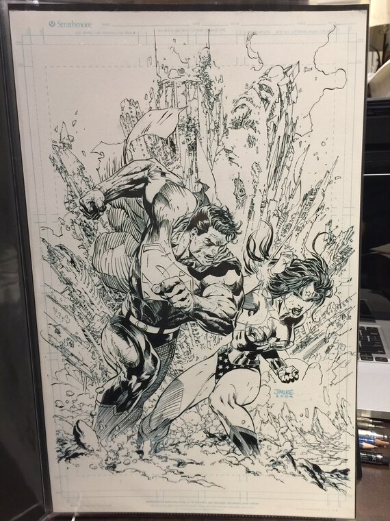 Jim Lee Sketch Superman