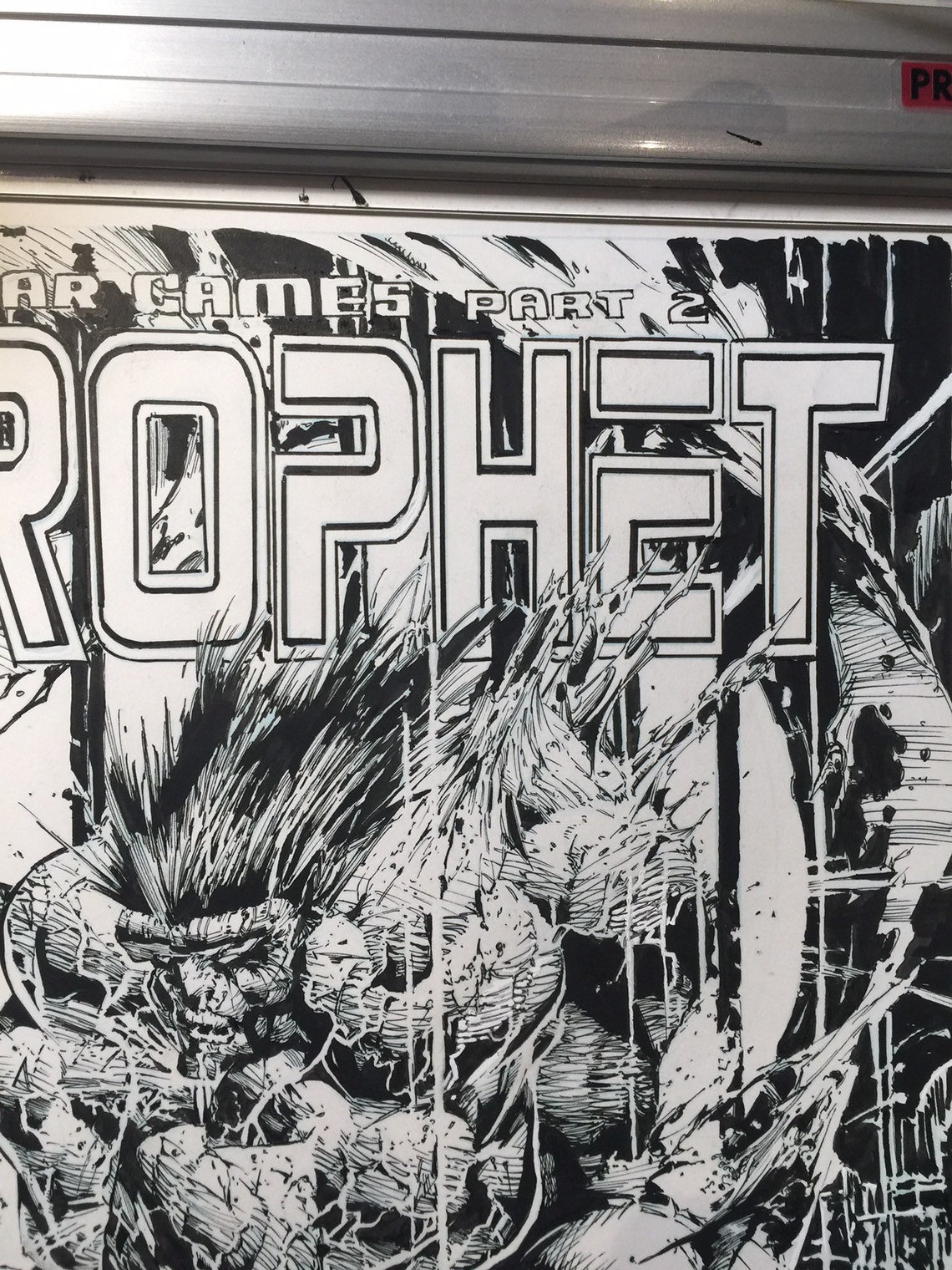 Comic Page, Comic Art,recreation, Image Comics, Prophet, Stephen Platt ...