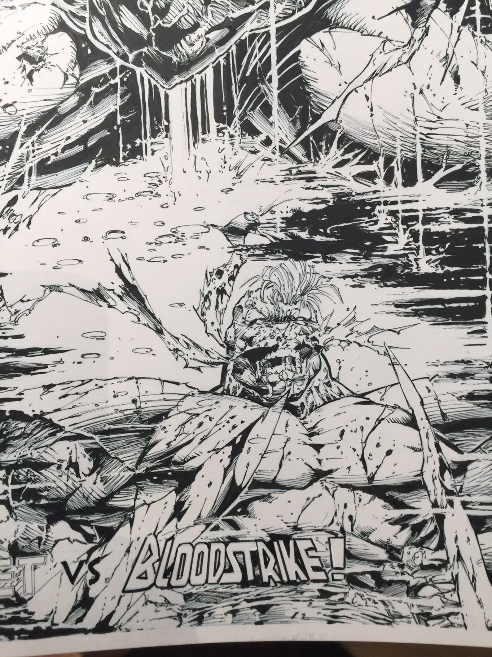 Comic Page, Comic Art,recreation, Image Comics, Prophet, Stephen Platt ...