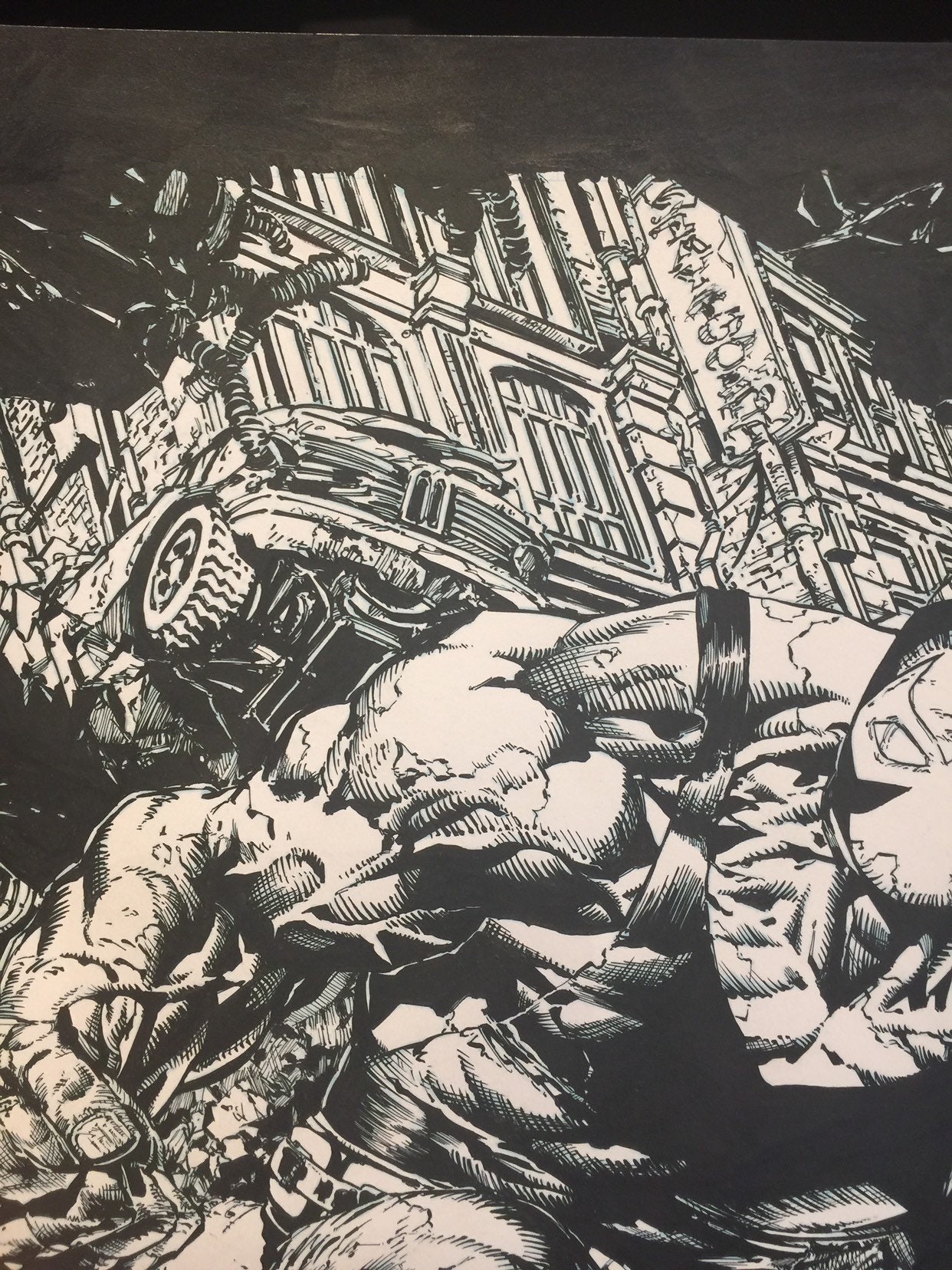 Comic Book, Cover, Recreation,bane,batman, Comic,david Finch,art,dc ...
