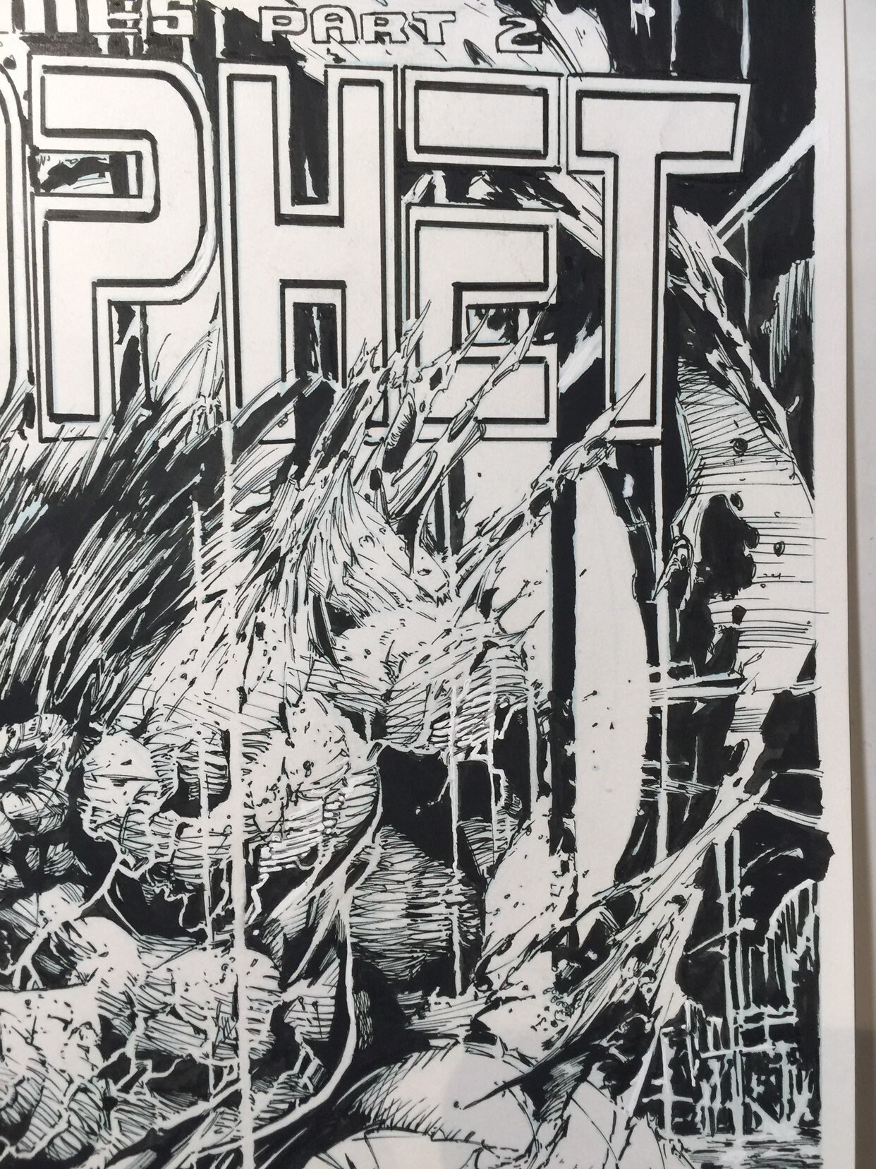 Comic Page, Comic Art,recreation, Image Comics, Prophet, Stephen Platt ...