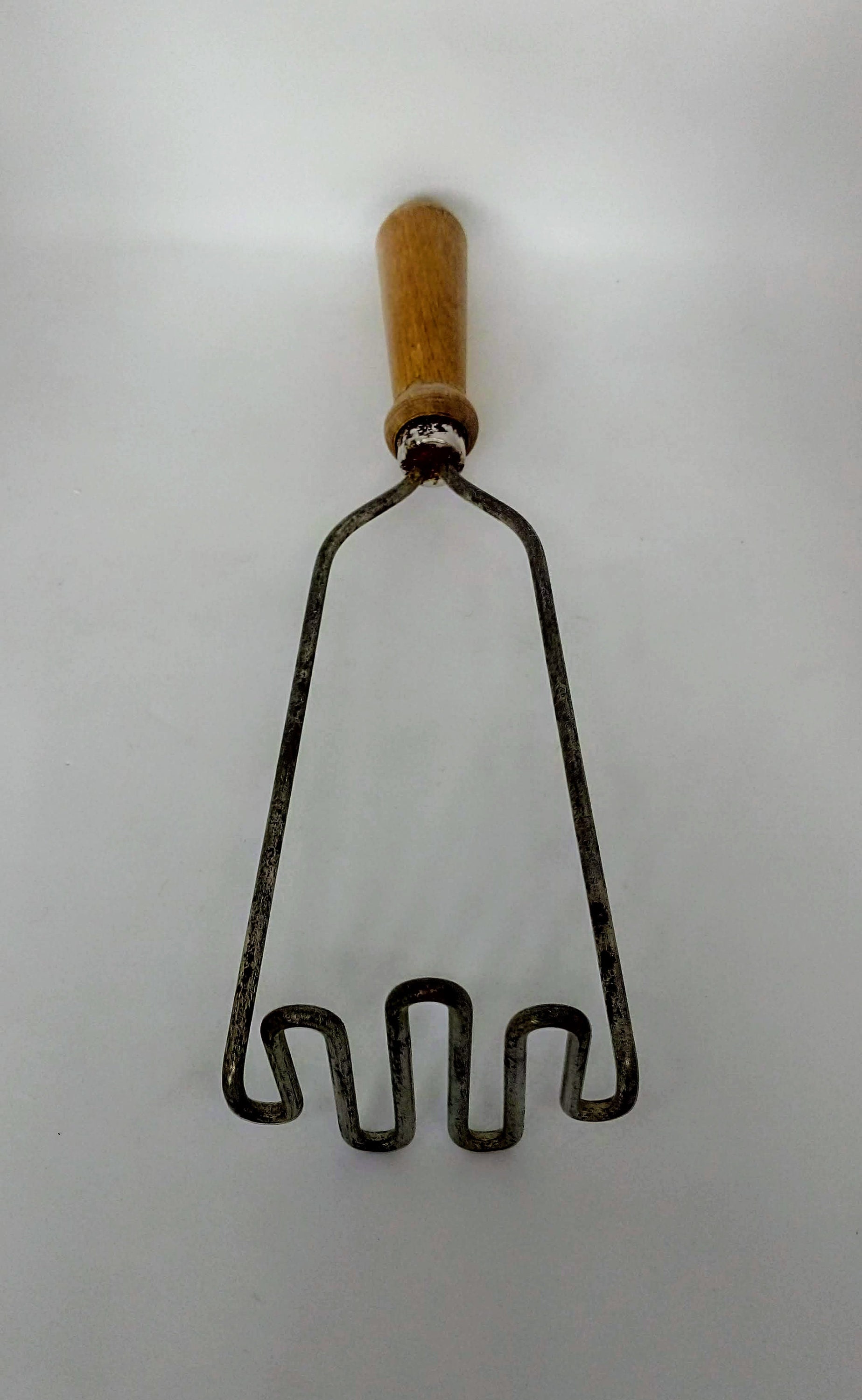 Vintage Potato Masher Wood Handle - Etsy