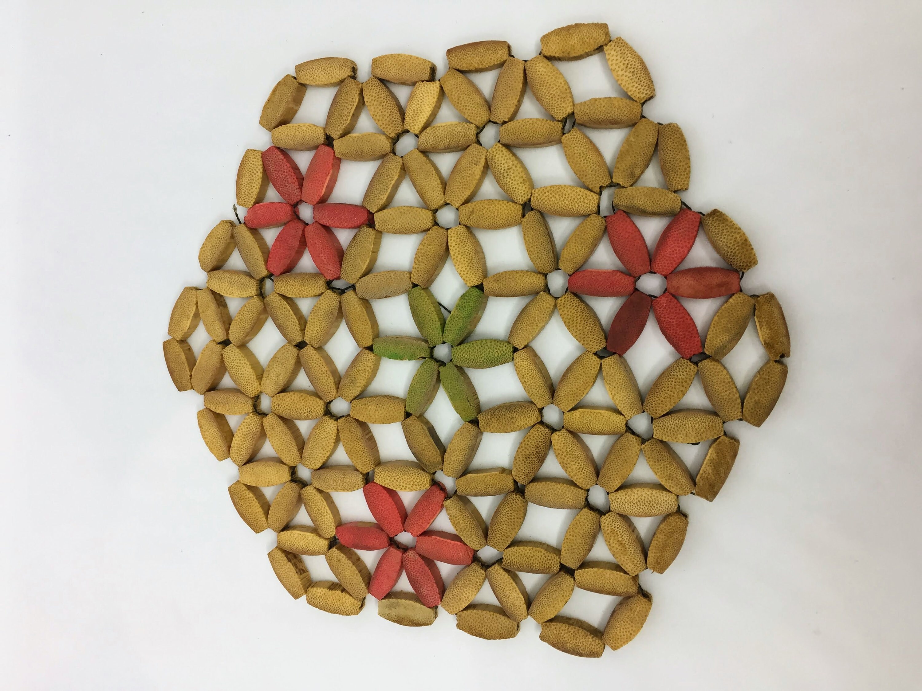 Vintage Wood Bead Stand Natural Wood Stand 2 Pieces Rounded - Etsy