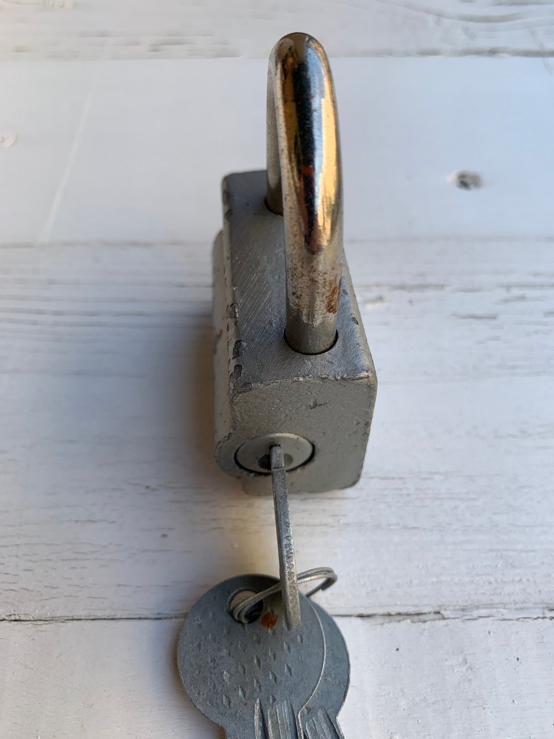 Vintage Soviet Lock, Metal Padlock, 3 Keys - Etsy