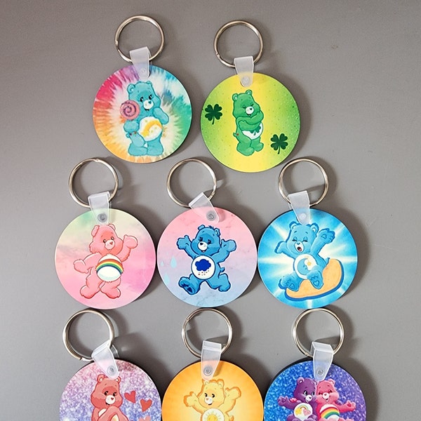 Care Bear Keychain - Etsy