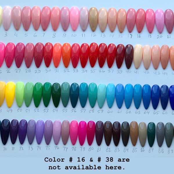 Wide False Nails - Etsy