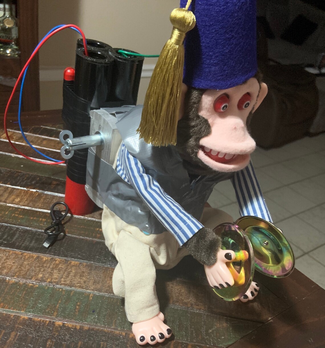 Call of duty zombies talking life size monkey bomb replica | Etsy