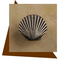 Nautical Collection Sea Shell Cabinet Knob small - Etsy