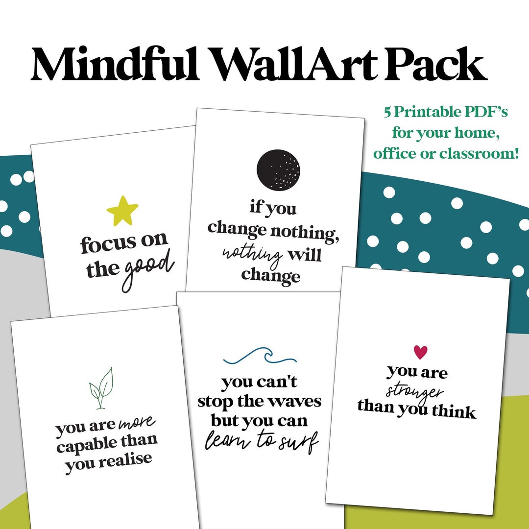 Mindful Printable Artwork for Your Home, Office or Classroom ...