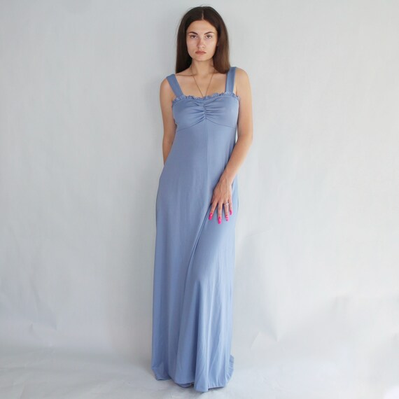 vintage 70s formal dress - Gem