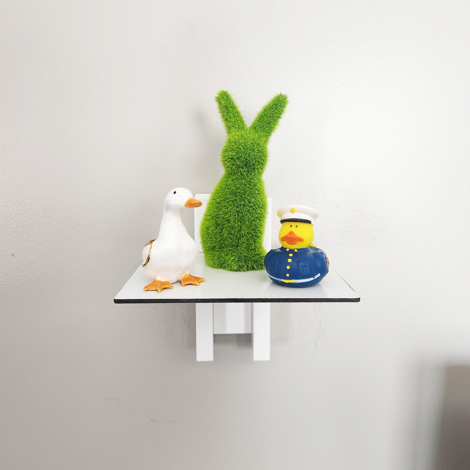 Minimalist Floating Shelf, Metal Floating Shelves, Plant Shelf, Book ...