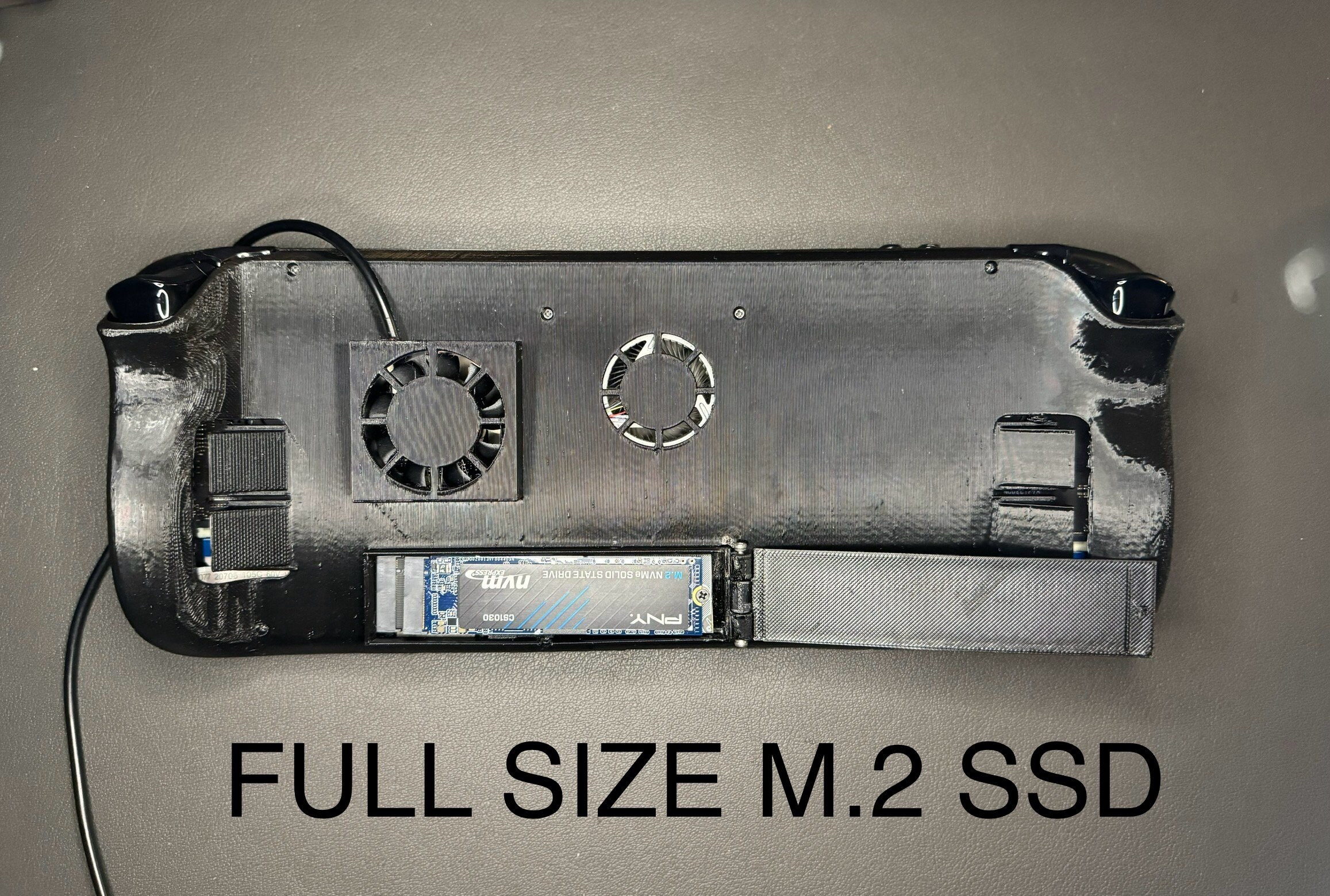 STL File for Steam Deck Backplate - External Access to M.2 - Etsy
