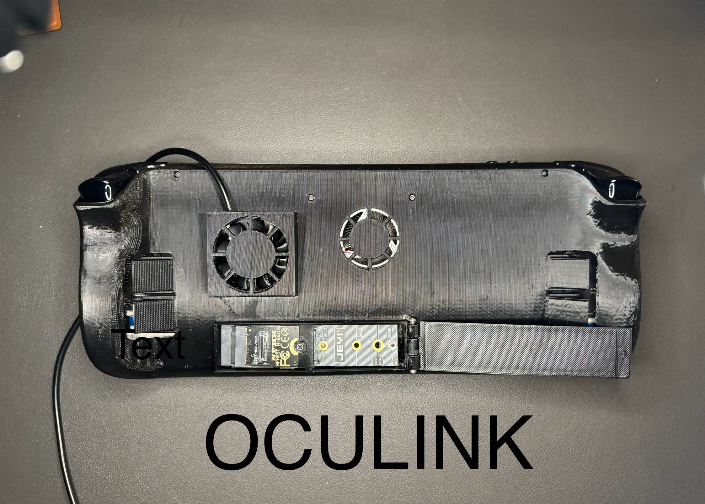 STL File for Steam Deck Backplate - External Access to M.2 - Etsy