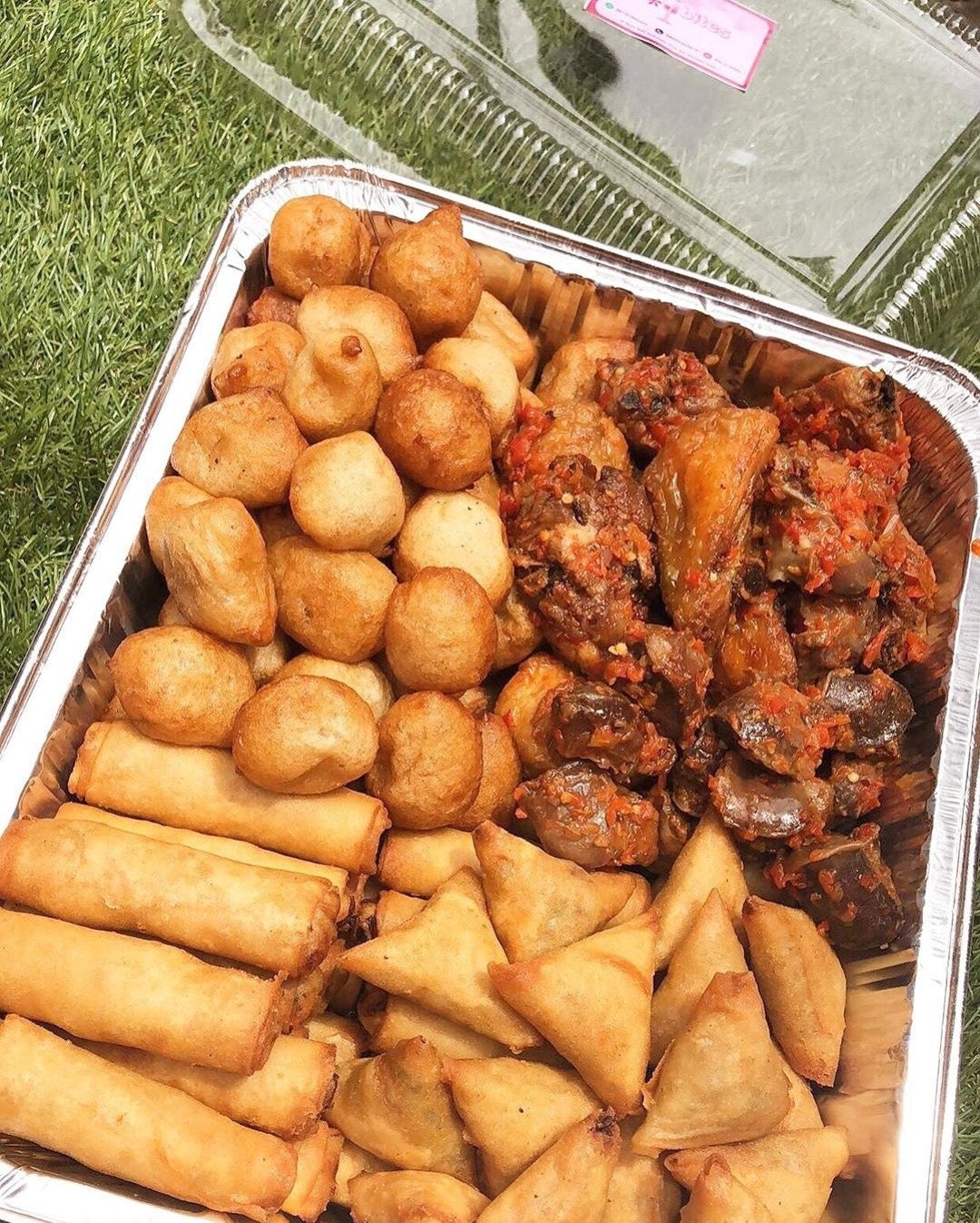 Nigerian Small Chops Platter - Etsy