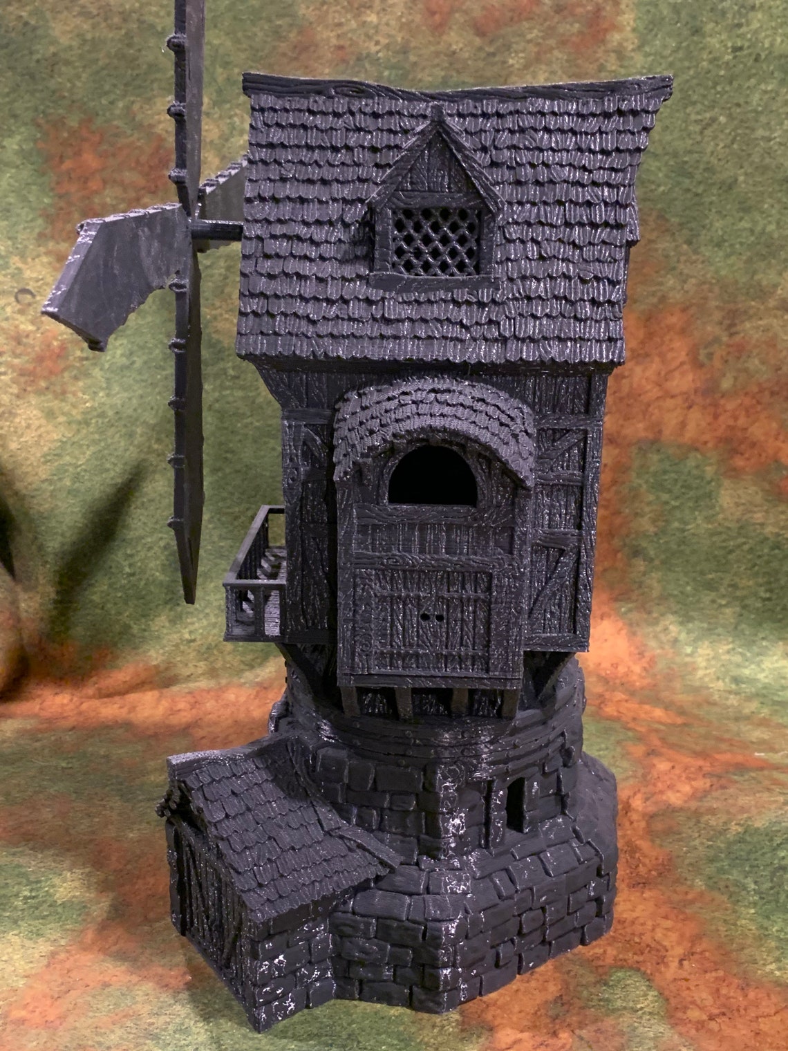 Wind Mill Terrain Scenery for Tabletop 28mm Miniatures Wargame, 3D ...