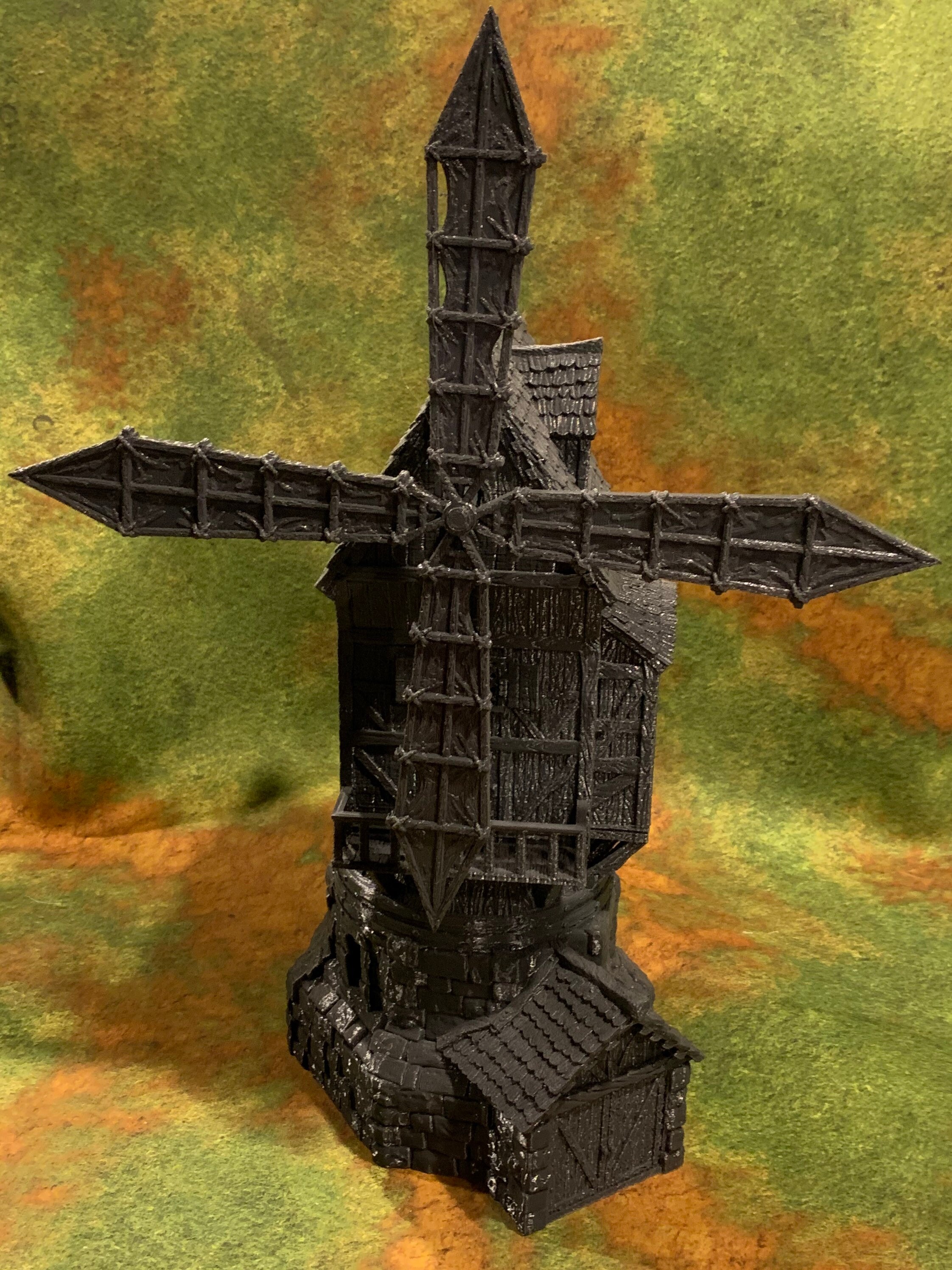 Wind Mill Terrain Scenery for Tabletop 28mm Miniatures | Etsy