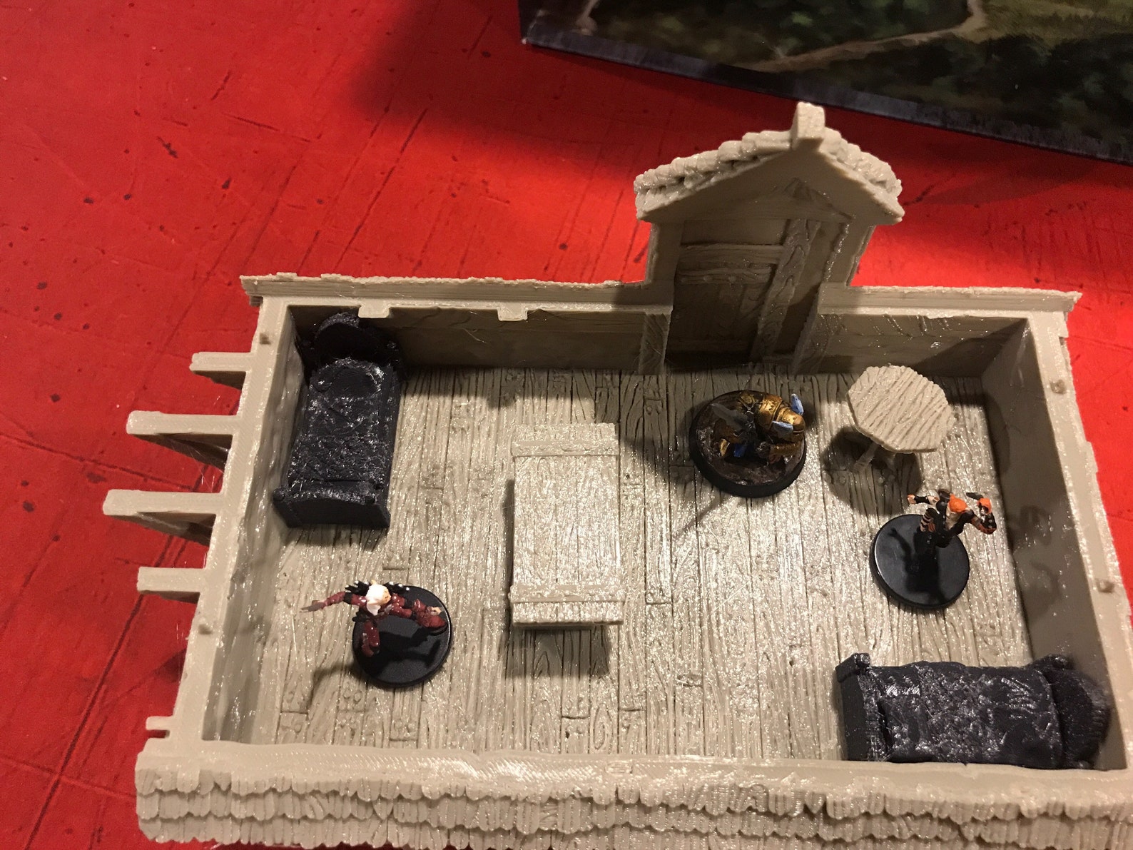 Prison House Terrain Scenery for Tabletop 28mm Miniatures - Etsy
