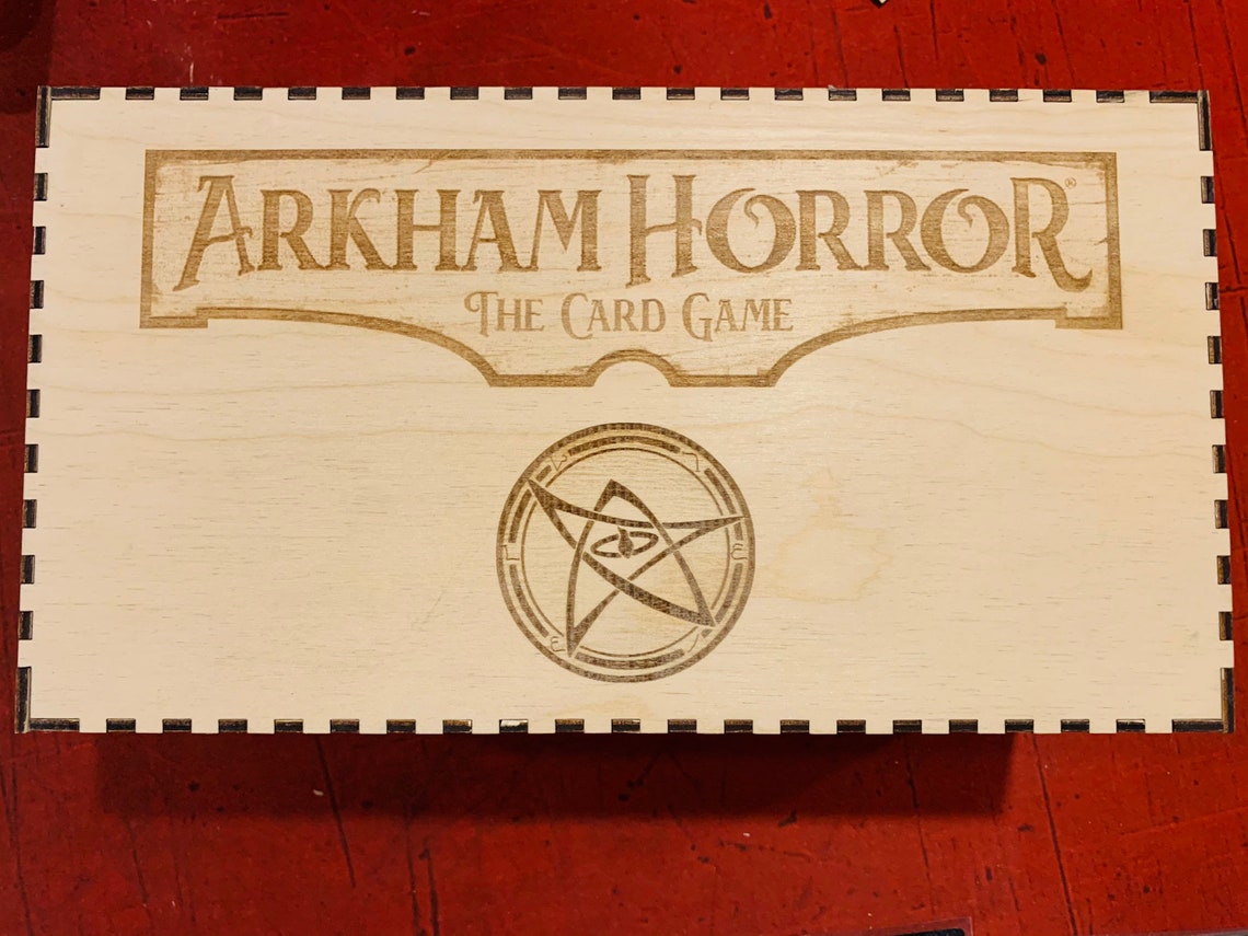Arkham Horror LCG Deluxe, Premium Vertical Card Storage Box - Etsy