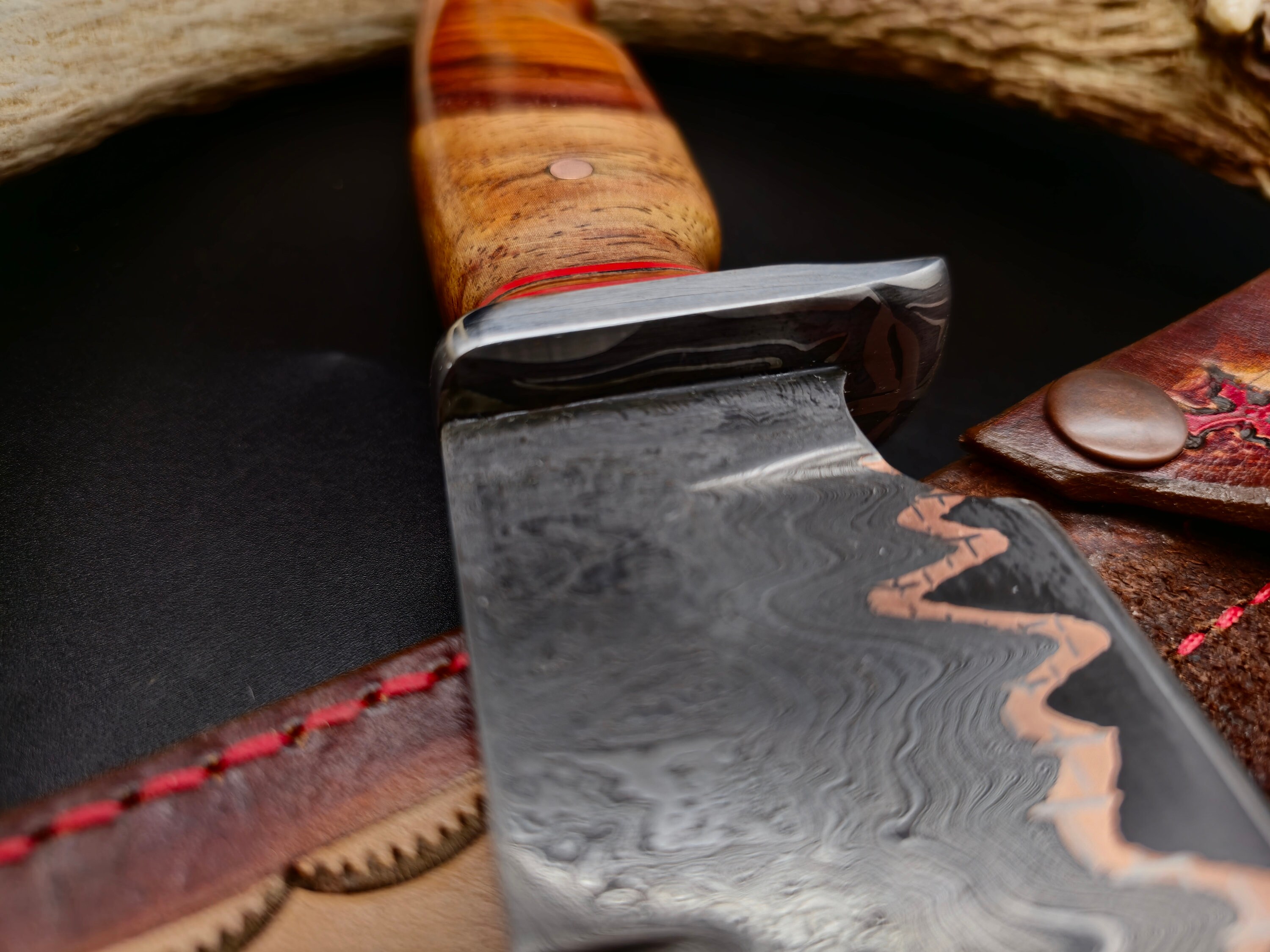 Copper Damascus With Stainless Mesh - Etsy