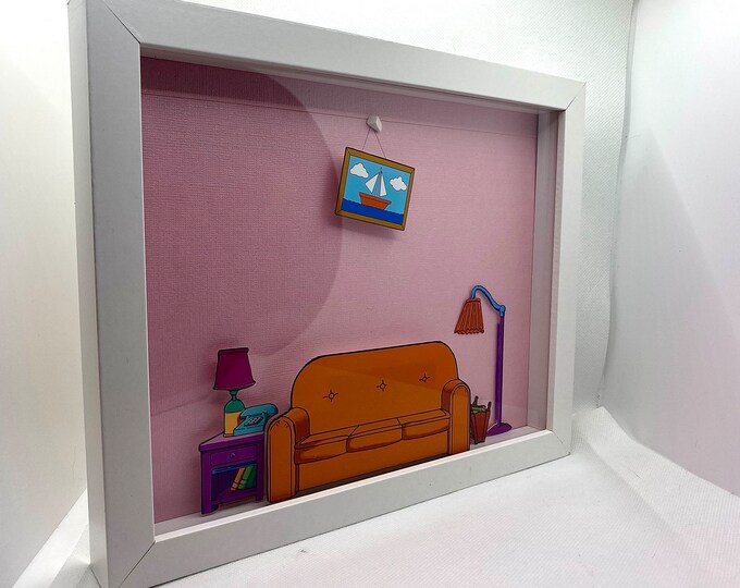 The Simpsons Family Wall Art Simpsons Wall Decorations Bart Simpson ...