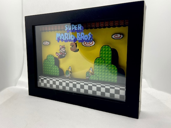 Super Mario Bros. 3 Shadow Box 5x7 - Etsy
