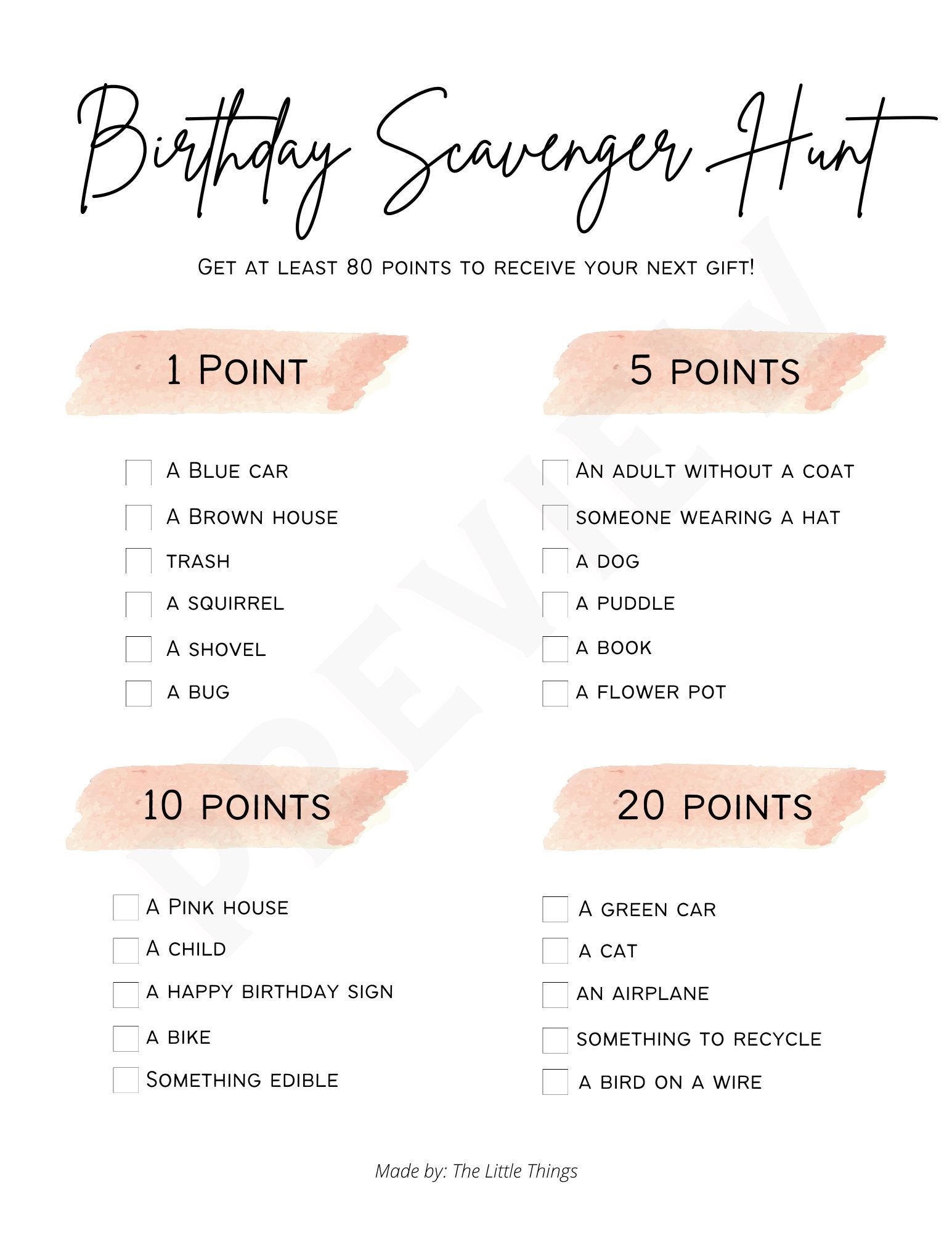 Birthday Scavenger Hunt For Kids Teens Adults Digital Etsy birthday-scavenger-hunt-for-kids-teens-adults-digital-etsy