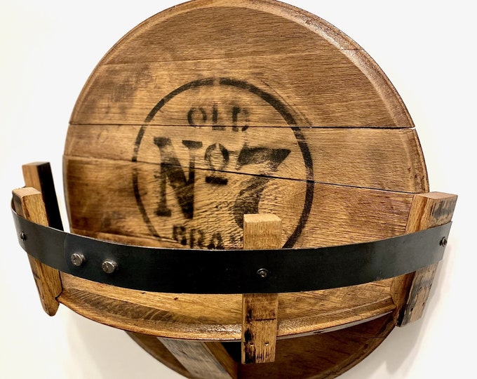 Whiskey Barrel Shelf - Etsy