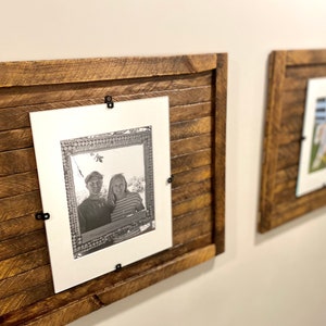 Rustic Tobacco Lath Picture Frame - Etsy