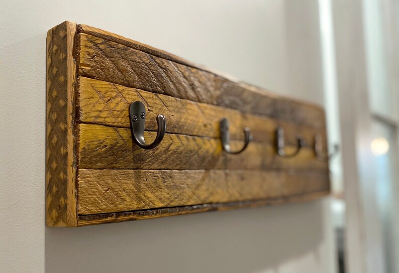 Rustic Key Hook - Etsy