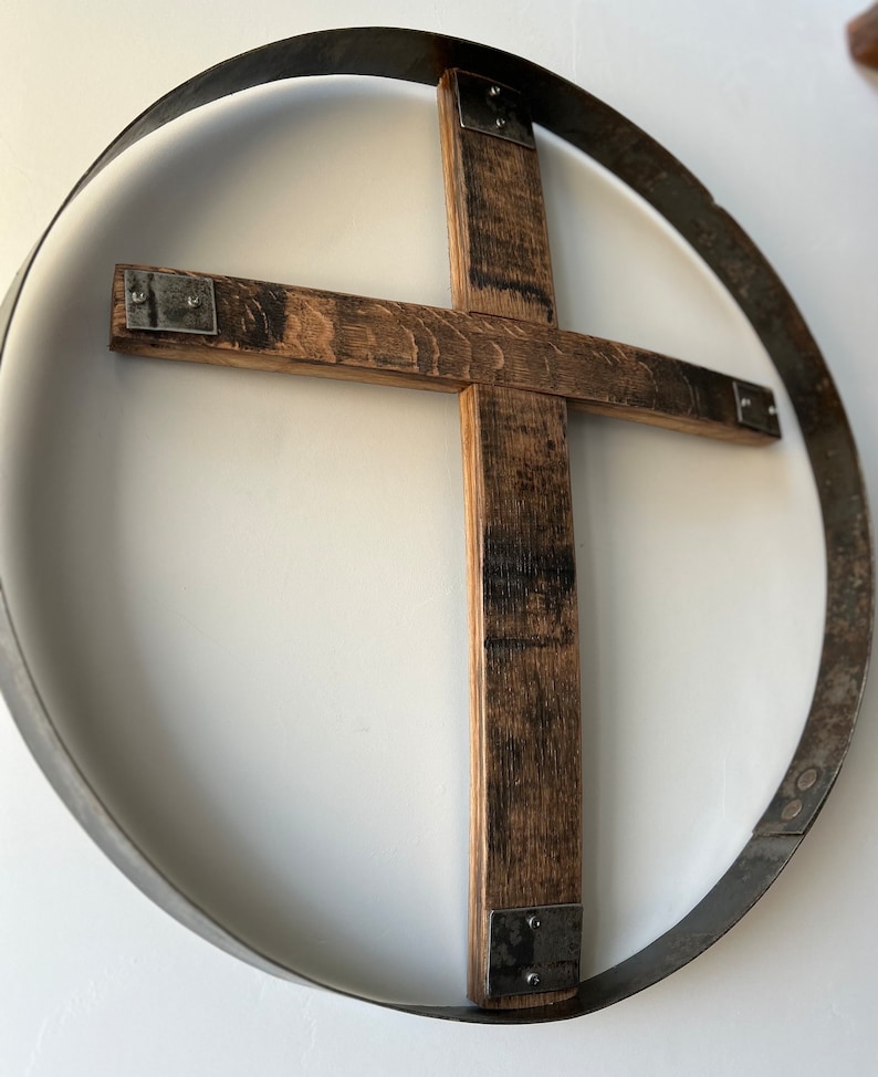 Metal Ring Stave Cross - Etsy