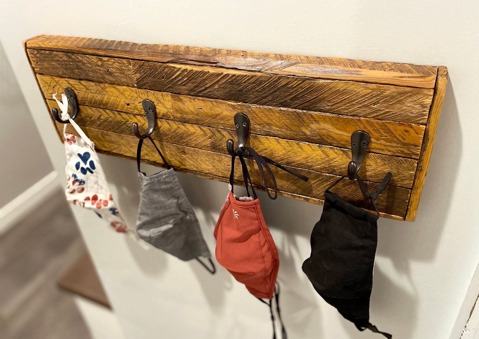 Rustic Key Hook - Etsy