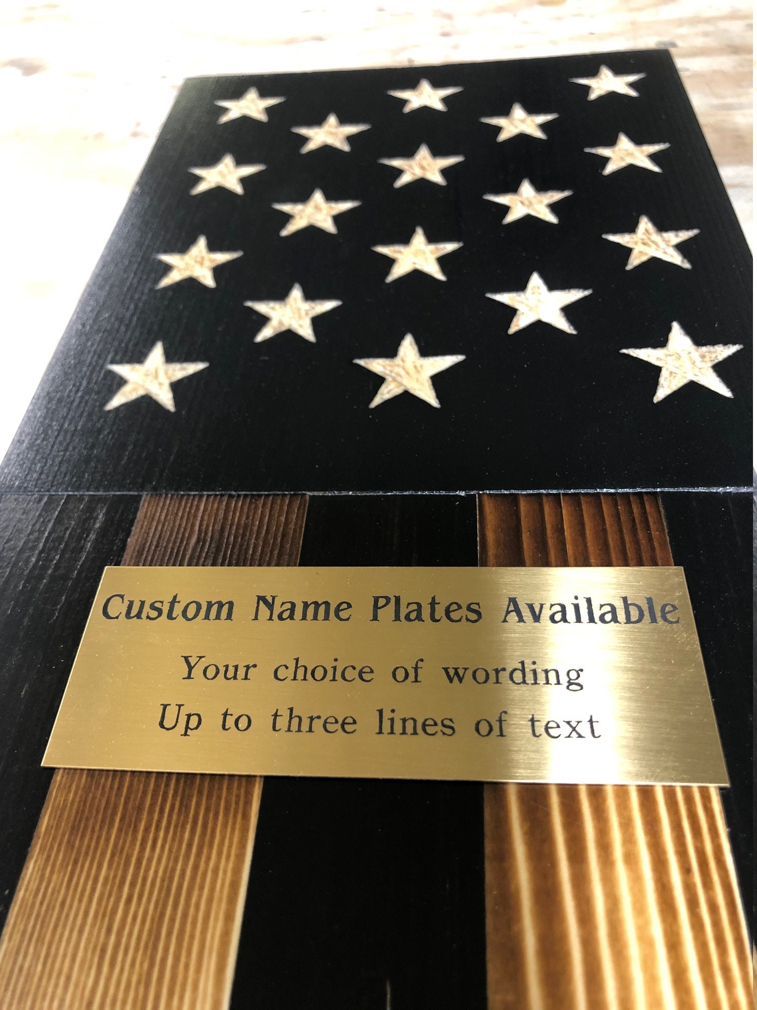 Old Glory Carved Subdued Colors Compound Bow Rack - Etsy