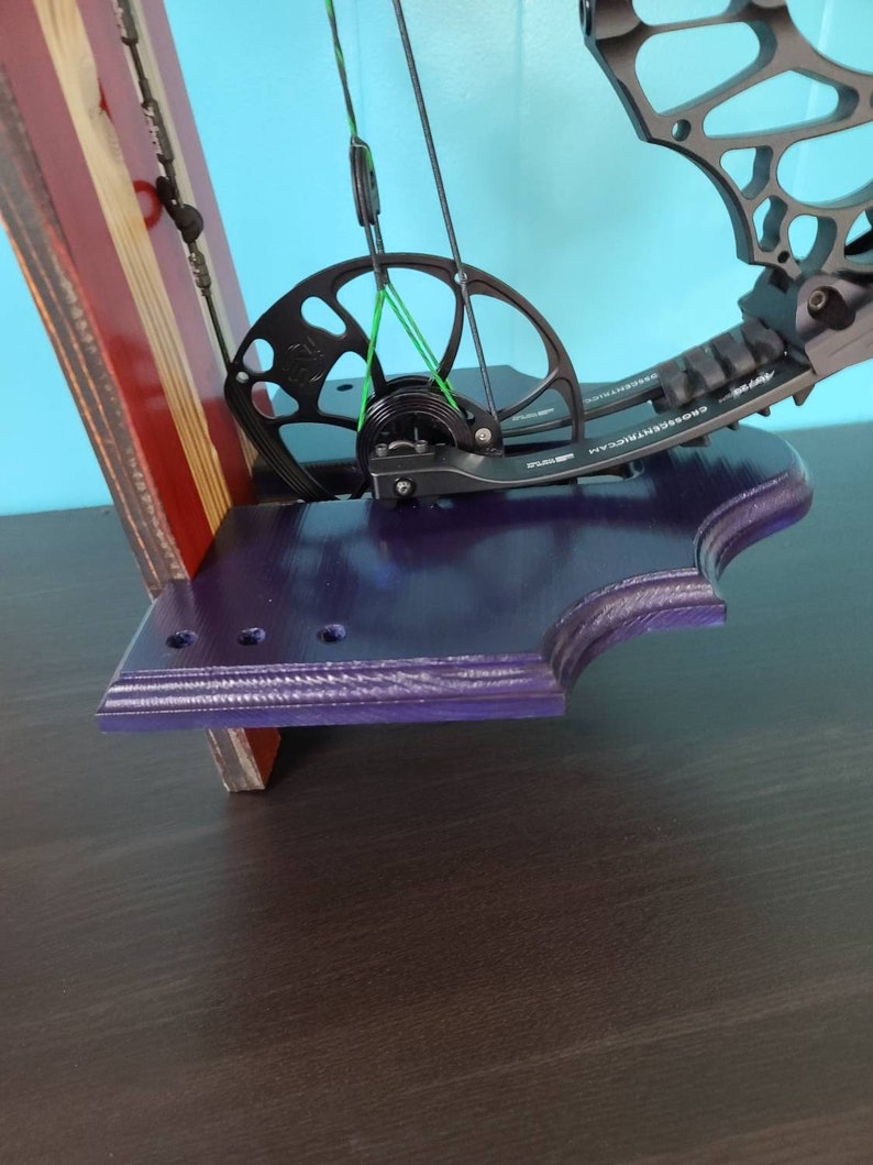 Old Glory Carved Compound Bow Rack for the Patriotic Archer - Etsy