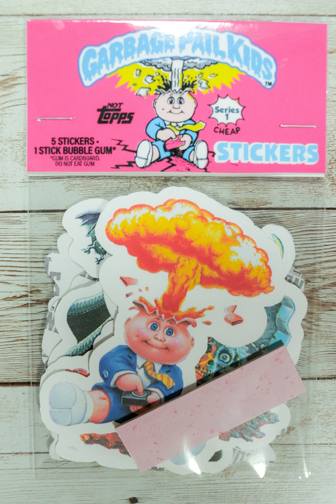 GPK Series 1 5 Sticker Set - Etsy
