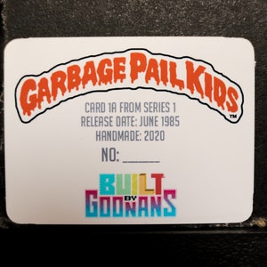 GPK Nasty Nick/evil Eddie 3D Shadow Box Garbage Pail Kids - Etsy