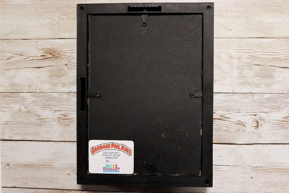 GPK Nasty Nick/evil Eddie 3D Shadow Box Garbage Pail Kids - Etsy