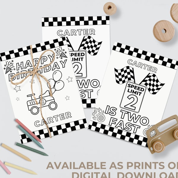 Two Fast Birthday - Etsy