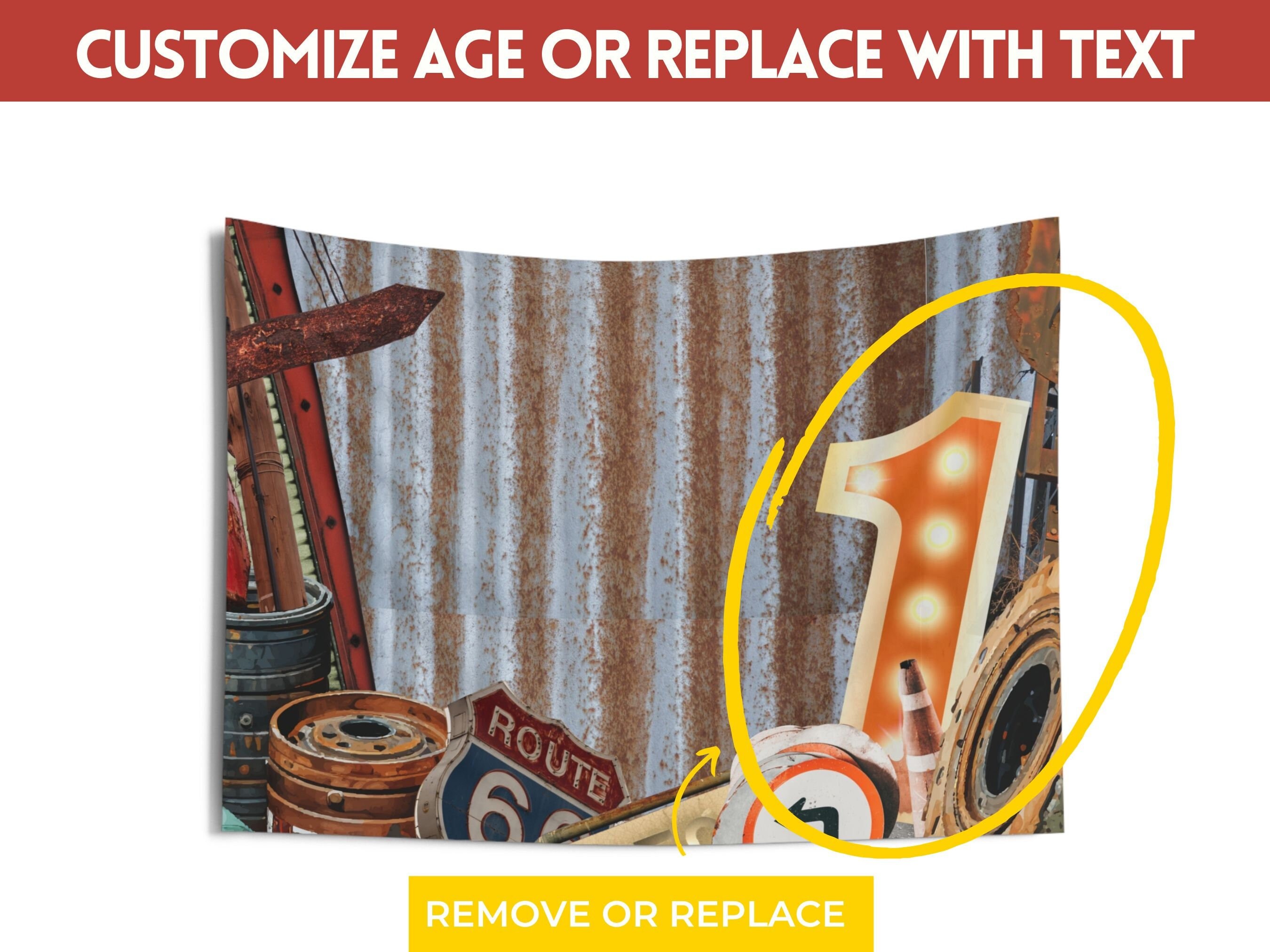 Fast One Birthday Backdrop Race Car Birthday Banner Mechanic - Etsy