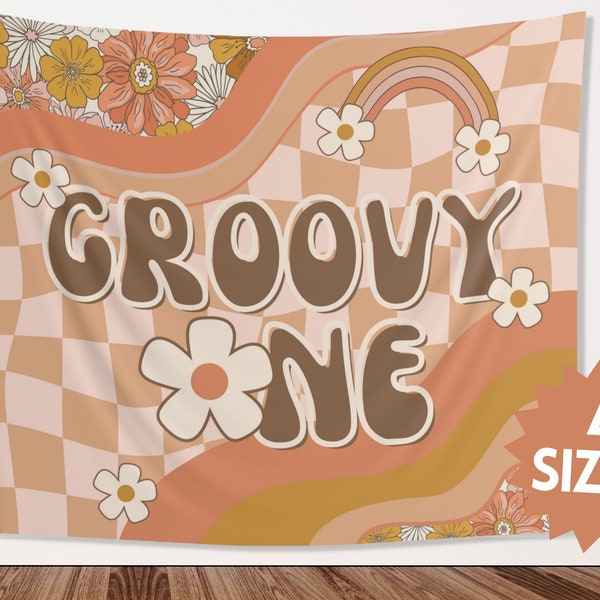 Groovy Cake Smash Backdrop - Etsy