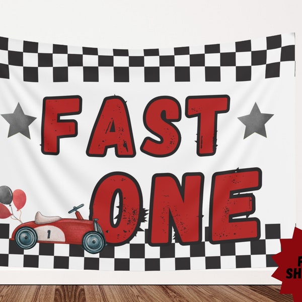 Fast One Birthday Decorations - Etsy