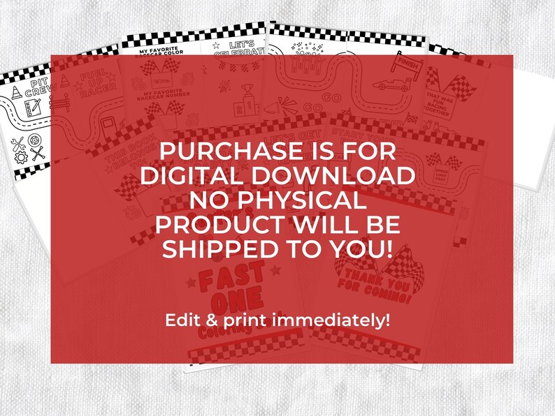 Personalized Fast One 1st Birthday Coloring Book Printable - Etsy