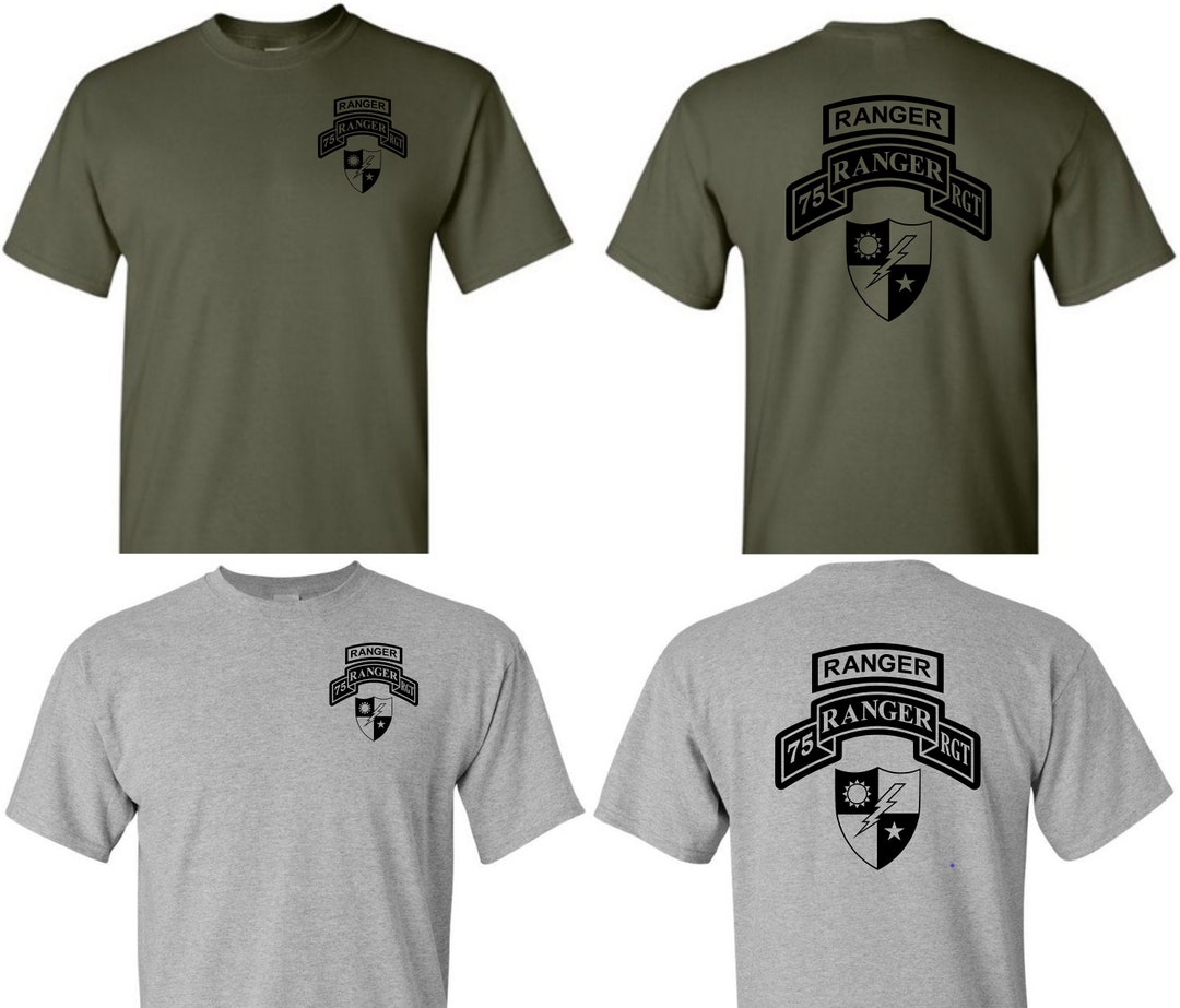 US Army Ranger DUI Shirt 75th Ranger Regiment Army Ranger - Etsy