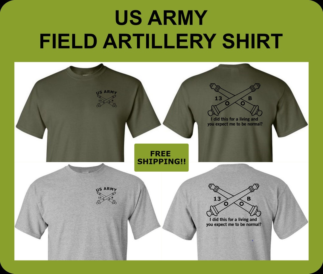 US Army Field Artillery Shirt, Redleg Shirt, King of Battle, Veteran ...