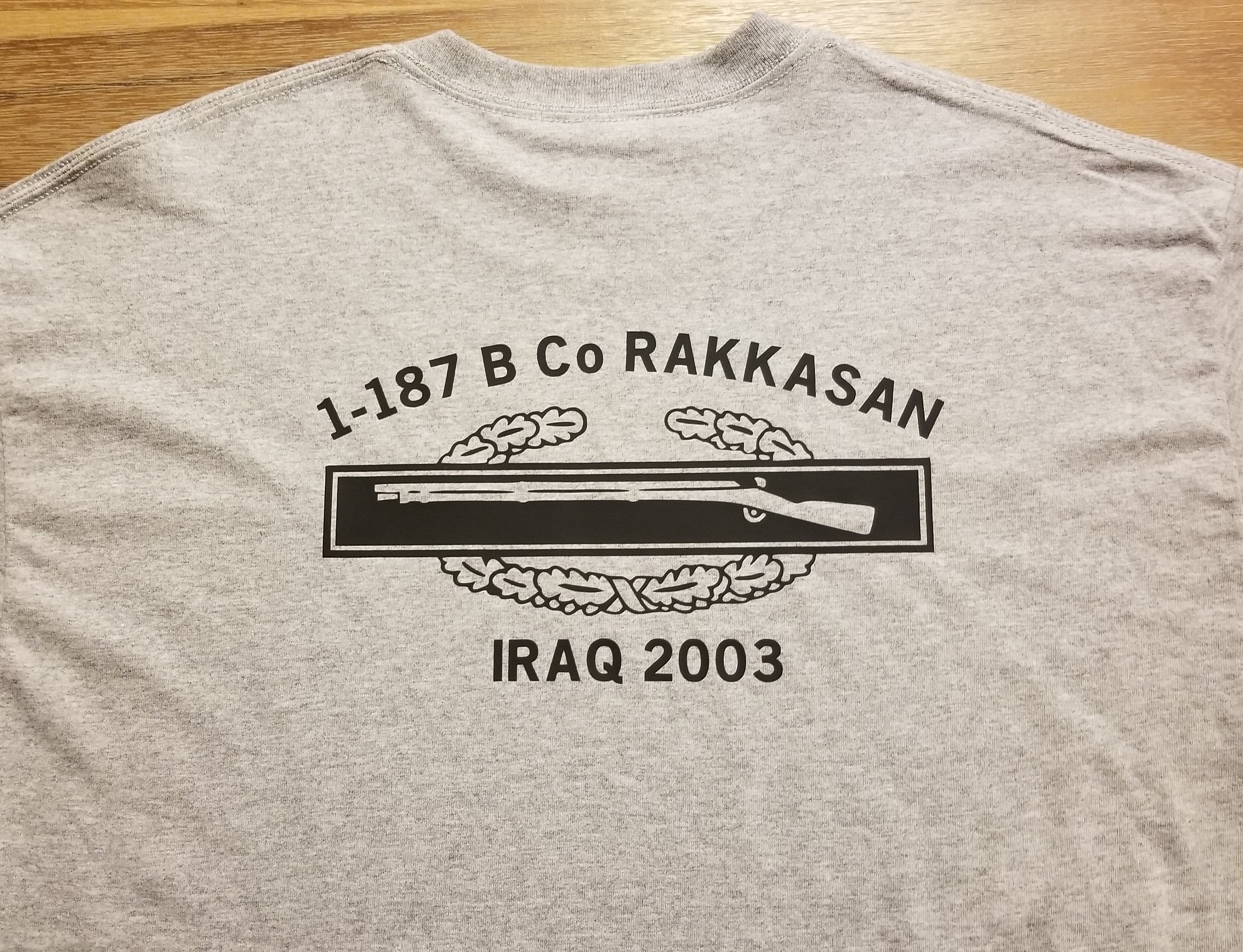 Combat Infantryman Badge Custom Performance Shirt, CIB Shirt, US Army ...