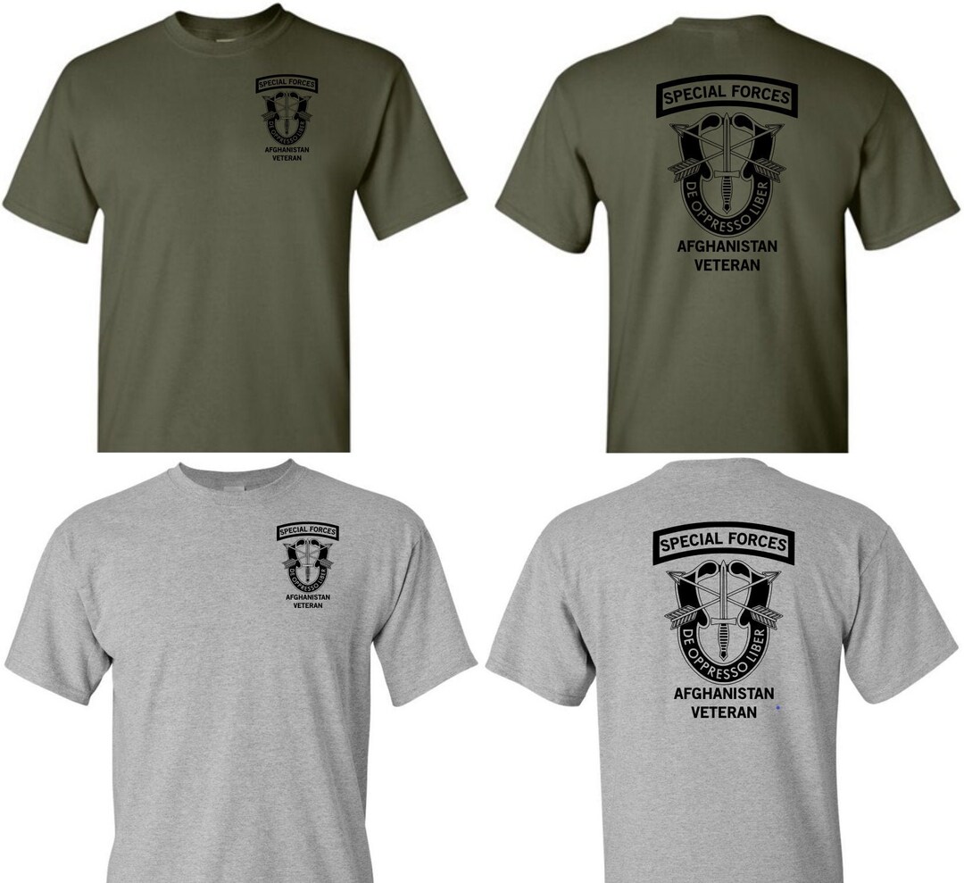 US Special Forces Shirt, Green Beret T-shirt, US Army Shirt, Veteran T ...