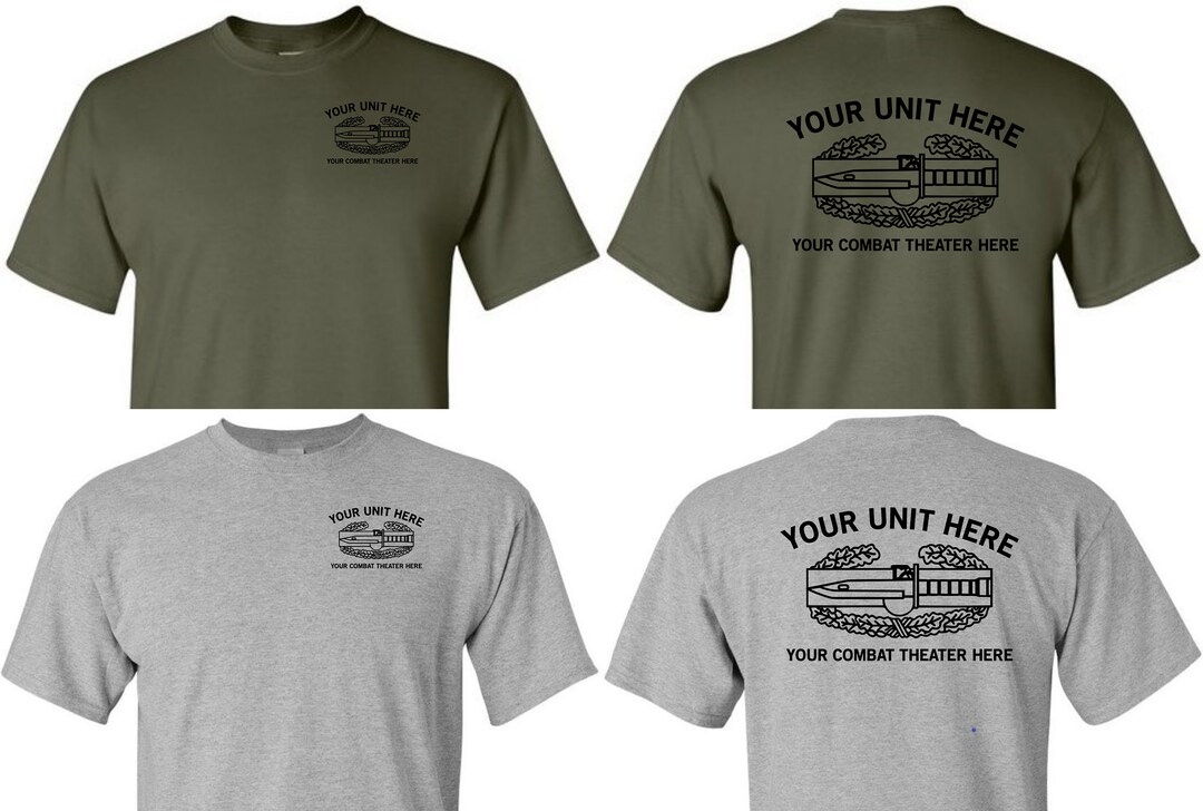 Combat Action Badge Shirt, CAB Shirt, US Army Shirt, Veteran Shirt ...