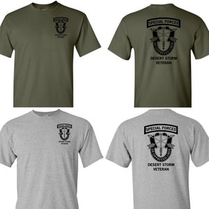 US Special Forces Shirt, Green Beret T-shirt, US Army Shirt, Veteran T ...