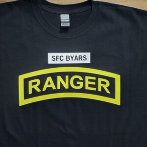 Ranger Tab Shirt, Ranger Instructor Shirt, RLTW, Army Ranger Shirt, US ...